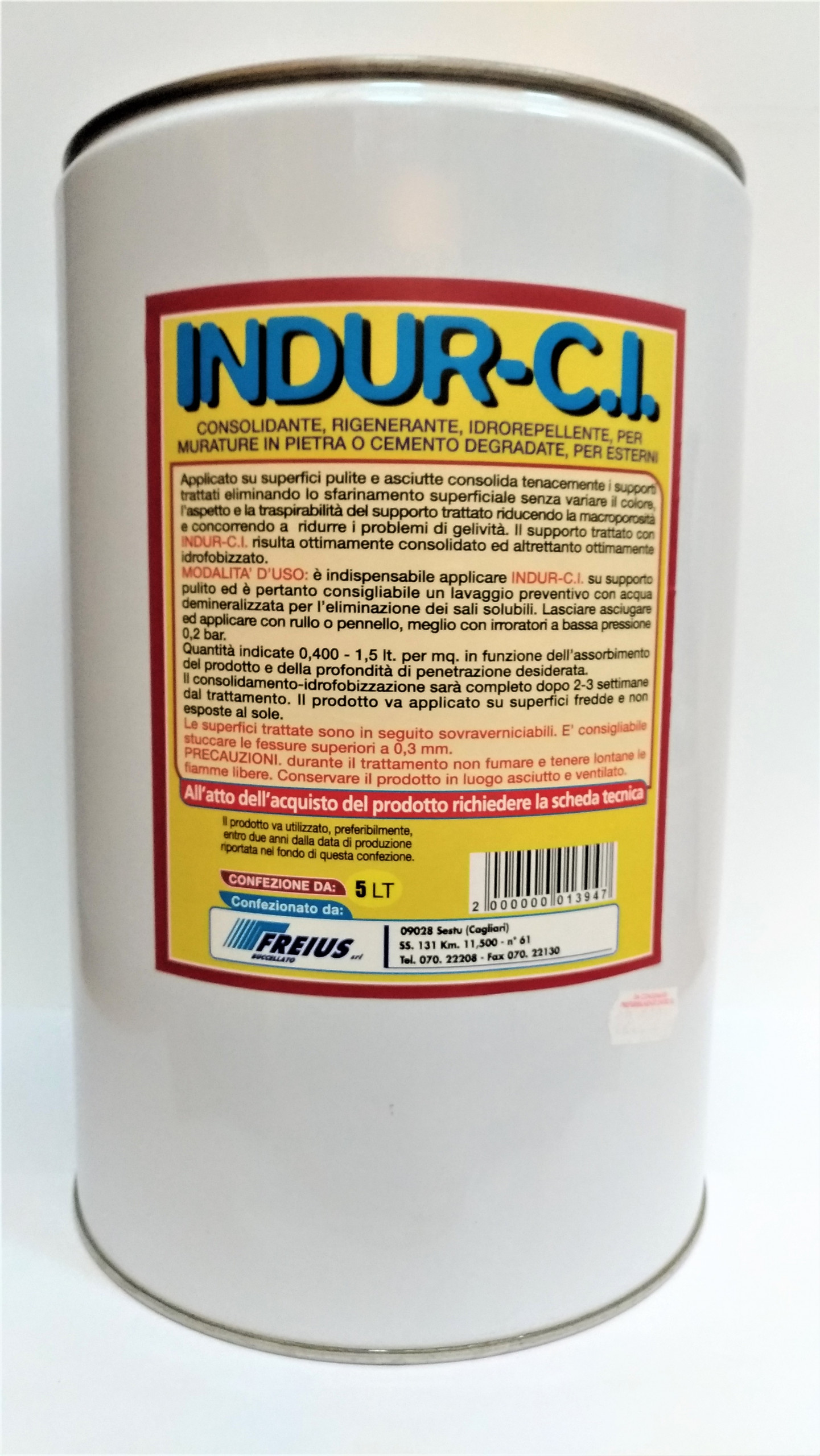 INDUR-C.I. - Freius srl - Rivendita Materiali Edili